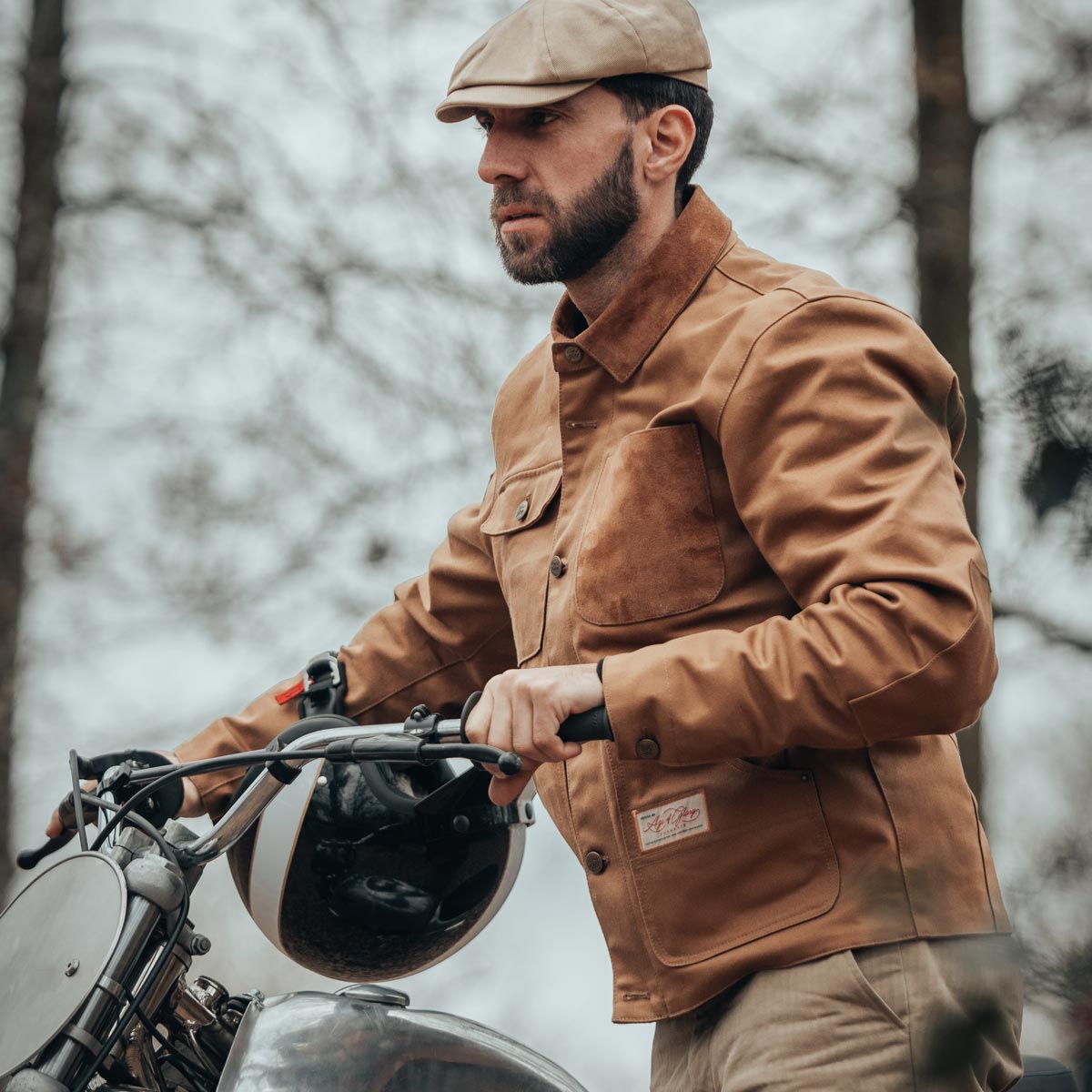 Veste Craftsman CE Caramel – 4h10 La E-Boutique