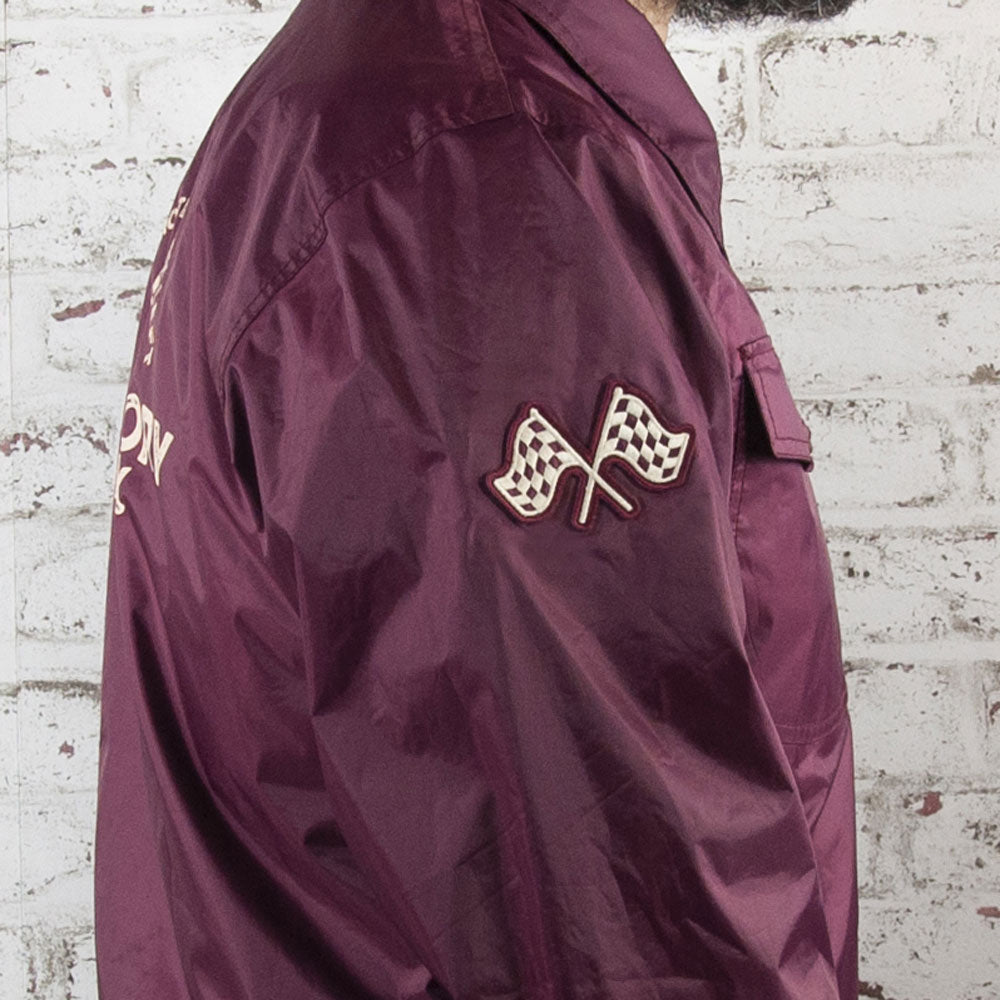 Roadie Coach Jacket Burgundy – 4h10 La E-Boutique